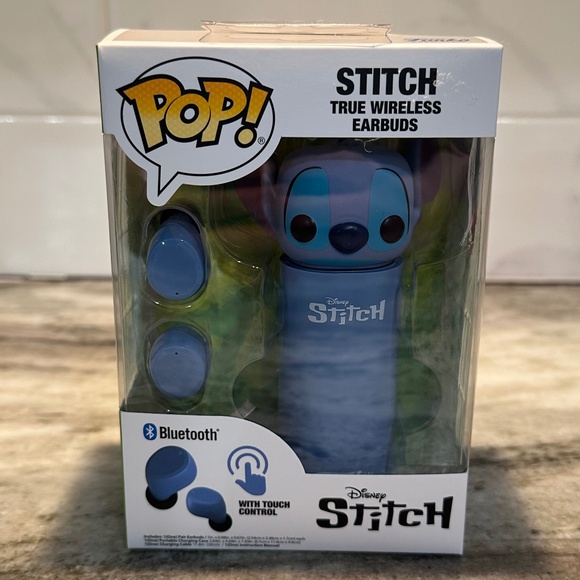 Funko | Headphones | Funko Pop Stitch True Wireless Earbuds And Case ...